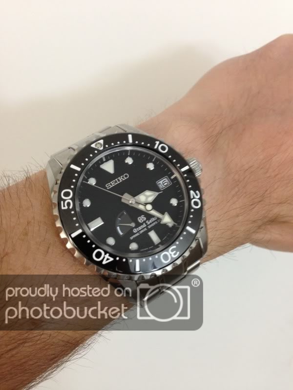SOLD Grand Seiko Spring Drive 200M Diver (SBGA029) - Toronto | WatchCharts