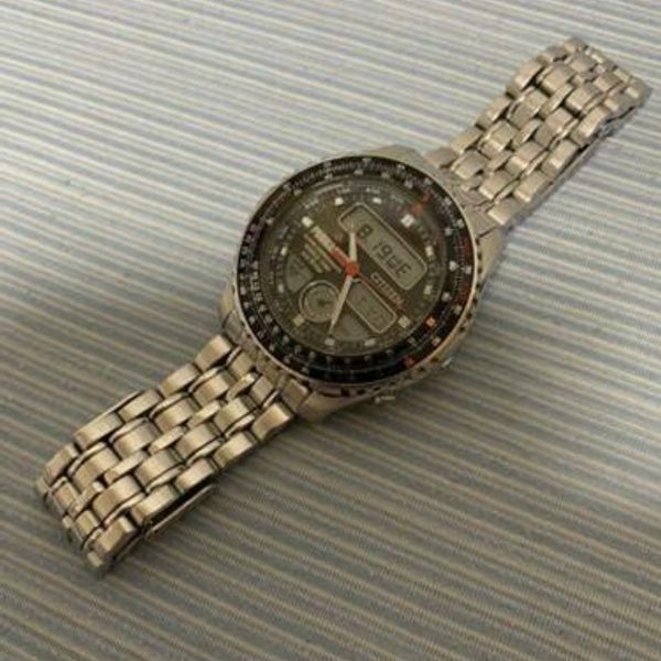 Citizen Promaster SKY Navihawk II Quartz C420-002071K Chronograph Men's ...