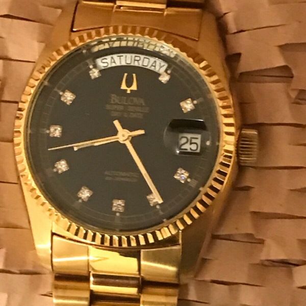 BULOVA WATCH SUPER SEVILLE 33821 | WatchCharts Marketplace