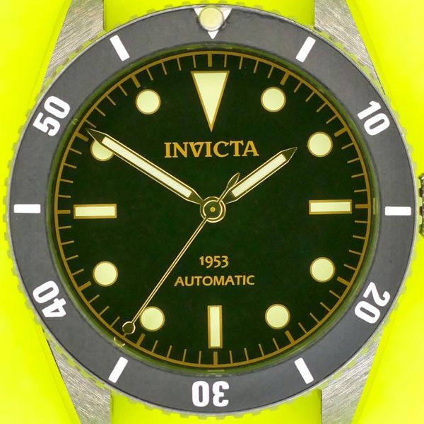Invicta 40mm Pro Diver 1953 Automatic Stainless Steel Bracelet Watch ...