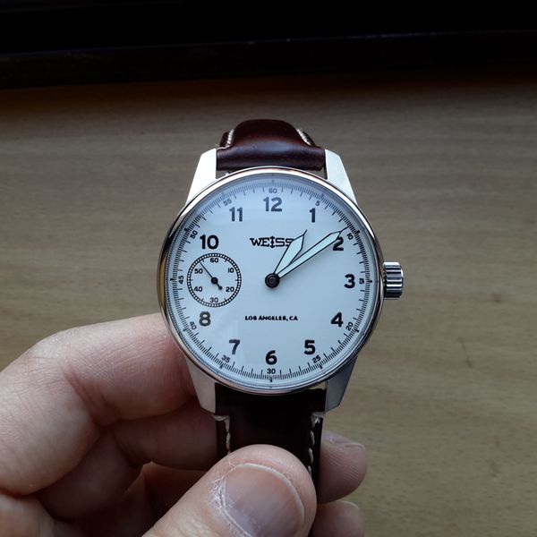 Weiss Field watch Cream Dial - Limited edition #10 | WatchCharts ...