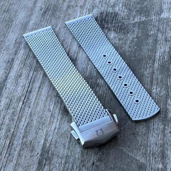 [WTS] Omega Stainless Steel Mesh Bracelet - 20mm STANDARD Size ...