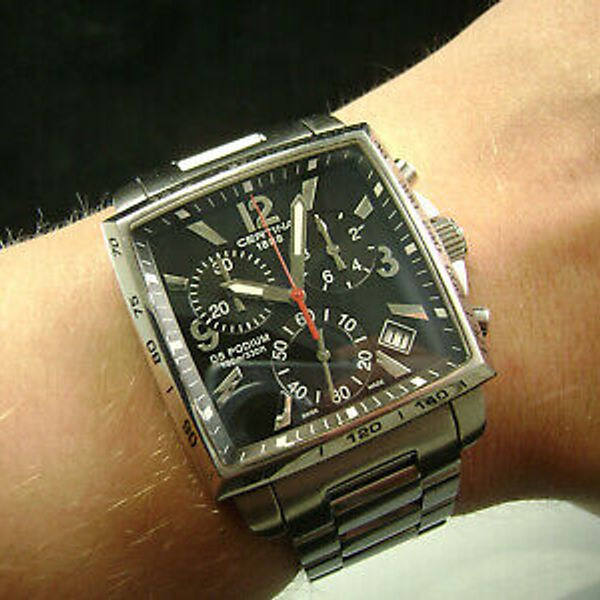Men's CERTINA DS PODIUM SQUARE CHRONO LOOK | WatchCharts Marketplace