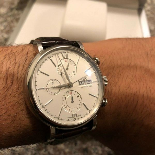 IWC Portofino Chronograph IW391007 Wrist Watch for Men | WatchCharts ...