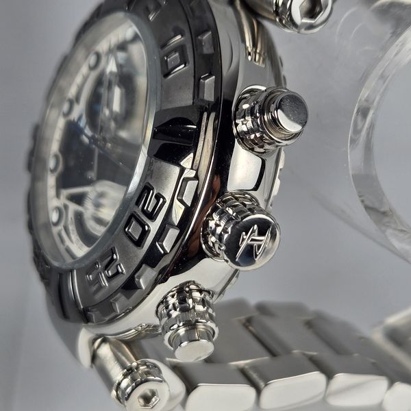INVICTA RESERVE MEN'S CHRONOGRAPH SWISS MADE SUBACUA 1 STAINLESS STEEL ...