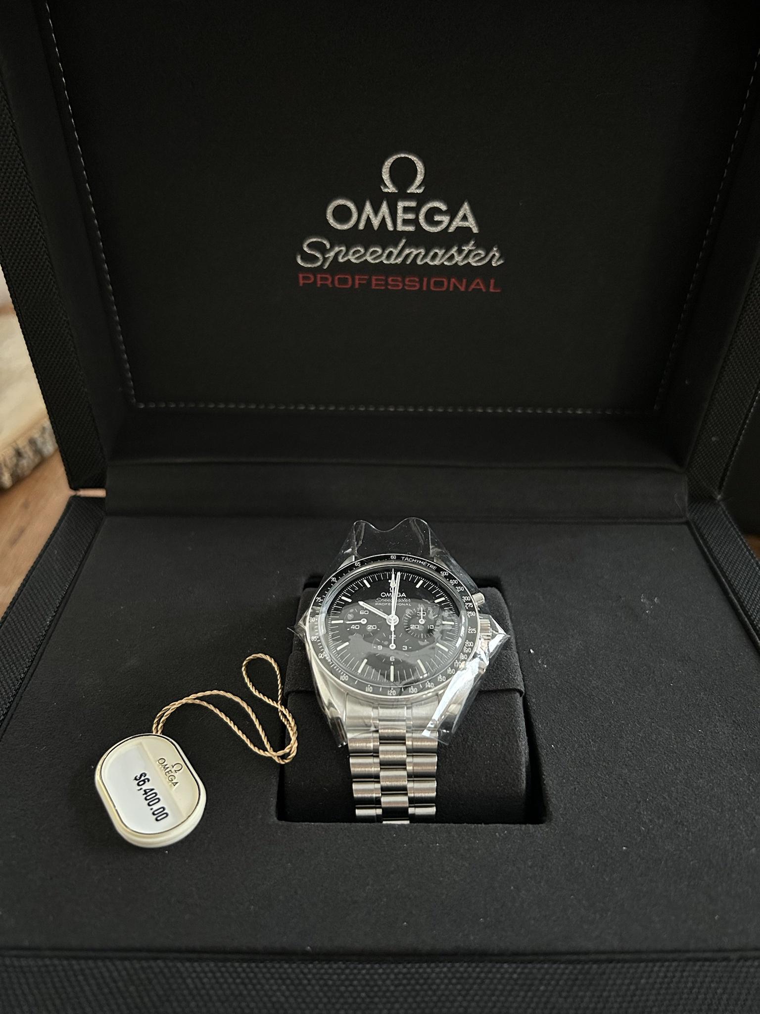 [WTS] OMEGA Speedmaster Moonwatch 2023 BNIB, Full Set | WatchCharts ...