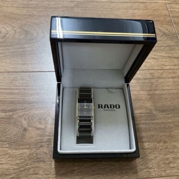 Rado Titanium , diamond and ceramic 'Diastar JubilÃ©' quartz bracelet ...