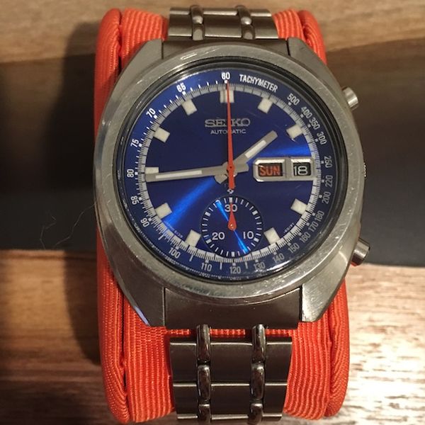 Vintage Seiko 6139-6015 automatic chronograph, recently serviced | WatchCharts