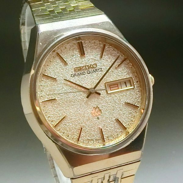 Vintage 1978 SEIKO 9943-8020 [GRAND QUARTZ] Twin Quartz watch Original blanket | WatchCharts ...
