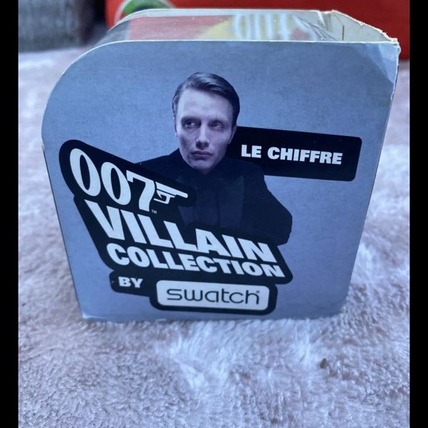 Swatch James Bond 007 Villain Collection ( Le Chiffre) | WatchCharts ...