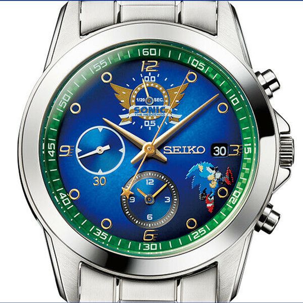 Presale Seiko x Sonic the Hedgehog 30th Anniversary Mens Official Watch ...