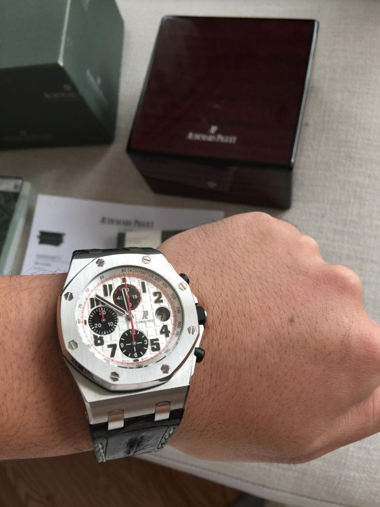 FSOT: Audemars Piguet (AP) ROO Chrono 26170ST Panda Dial - Warranty ...