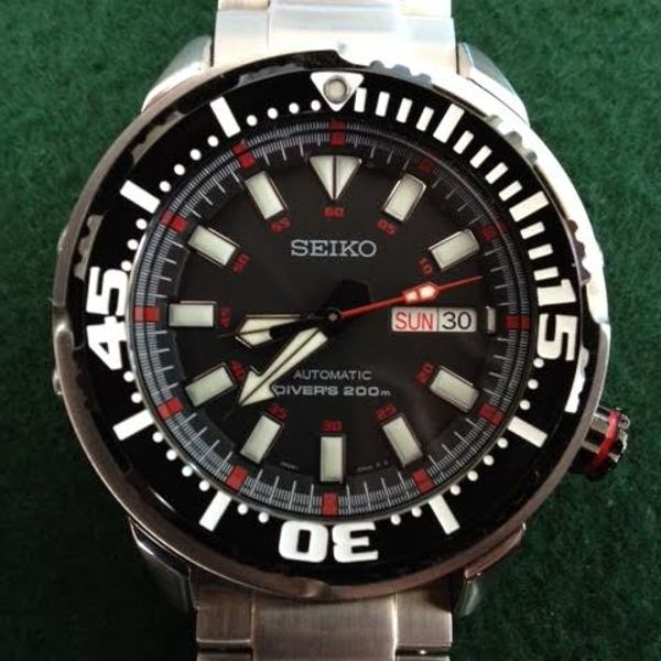 SOLD: SEIKO BABY TUNA MOD CUSTOM YOBOKIES STAINLESS SHROUD SUPERIOR ...