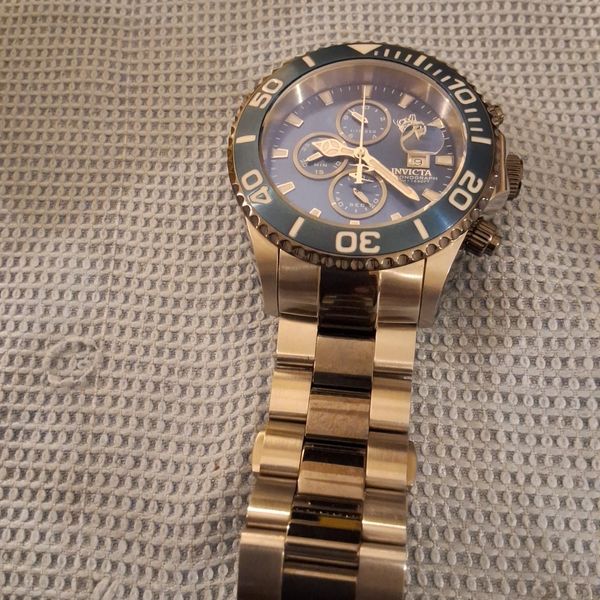 Invicta Reserve Sea Base Limited Edition Mo 18004 47mm Quartz Blue Face ...