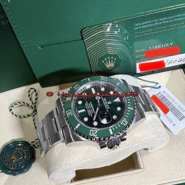 Brand New 2020 NFC ???? Rolex hulk 40mm M116610LV-0002 | WatchCharts ...