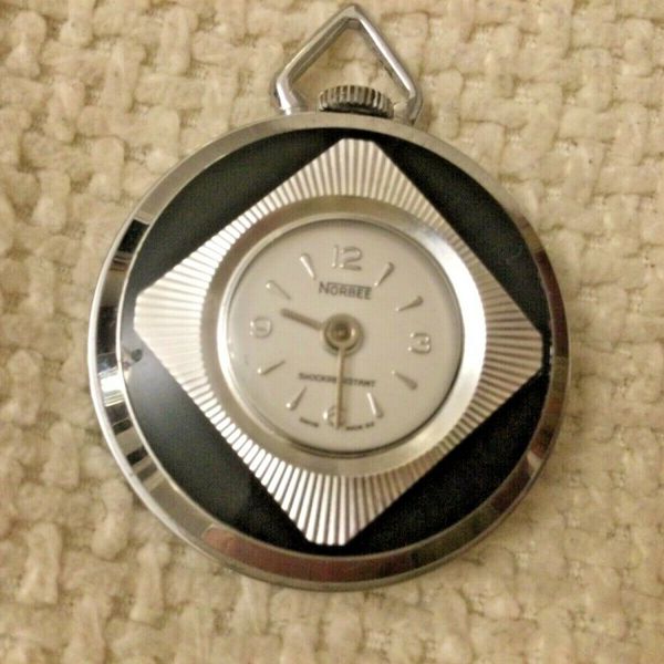 Vintage Deco Style Ladies Norbee Pendant Watch | WatchCharts Marketplace