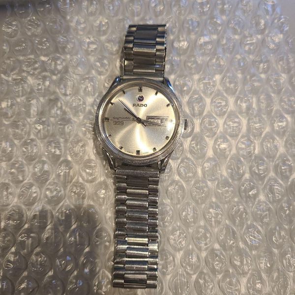 Rado Daymaster 999 Automatic Silver Dial Day/Date Men's Watch ...
