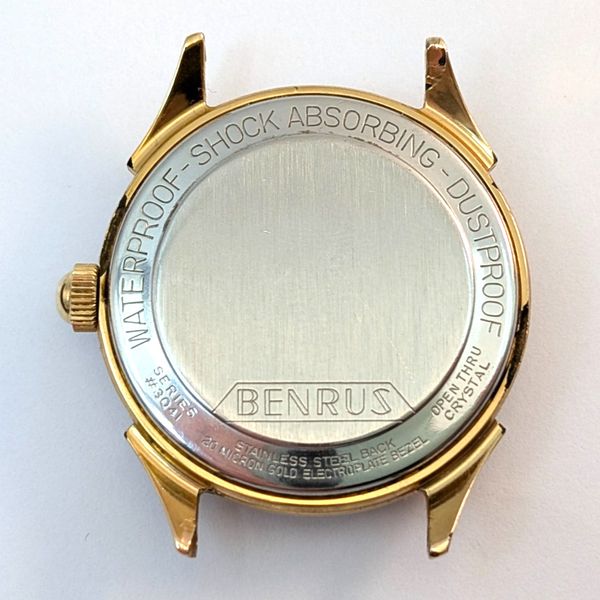 Vintage BENRUS Shock Absorber Calendar 3041 MCM 32mm Watch Movement ...