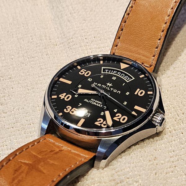[WTS] Hamilton Khaki Aviation Day Date Auto 42mm H64645531 ...