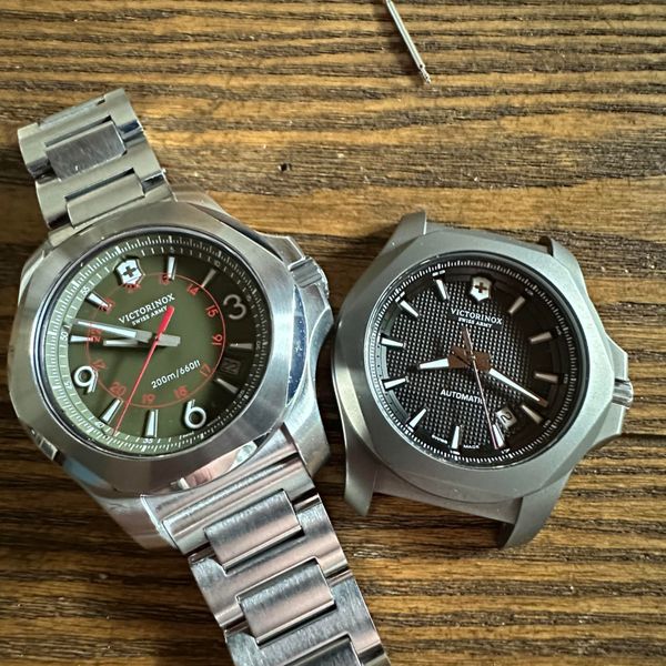 [WTS] Victorinox Inox Auto Titanium + Steel Quartz Mods + Xtra strap ...