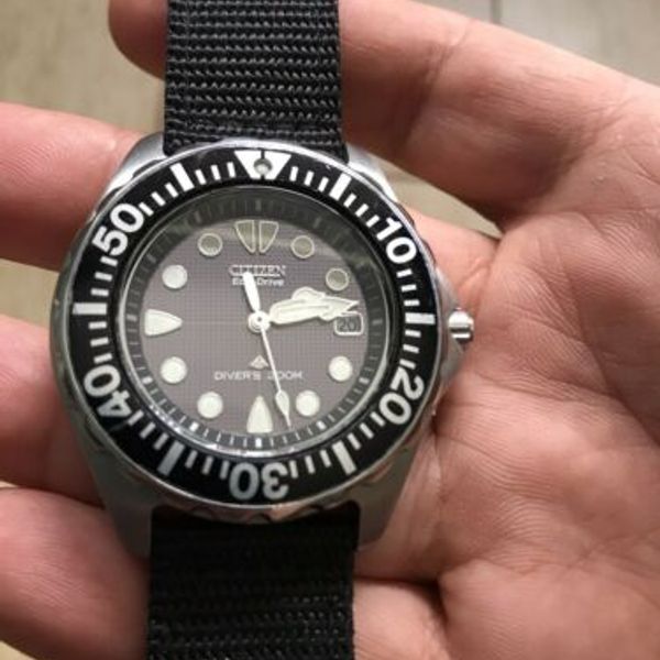 Citizen Eco-Drive AP0440 Diver Wrist Men's watch Monoblock Case 200m ...