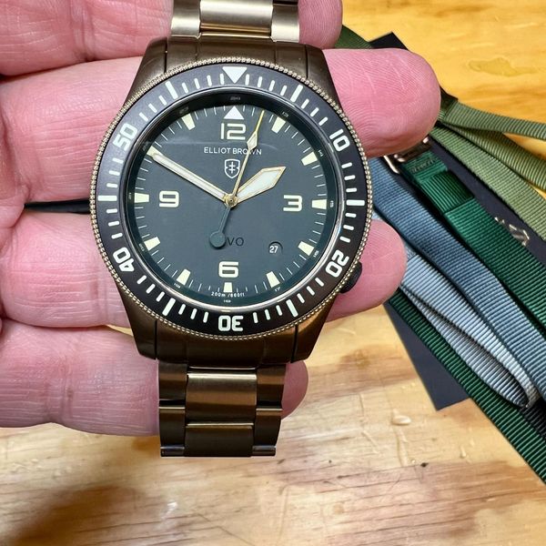[WTT] Elliot Brown Holton Nico Bronze full kit near mint! | WatchCharts ...
