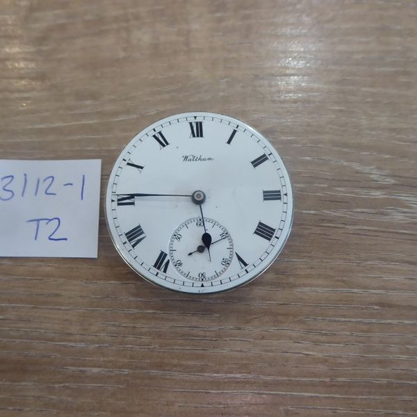 WALTHAM RIVERSIDE VINTAGE GENTS 23 JEWELS POCKET WATCH MOVEMENT ...