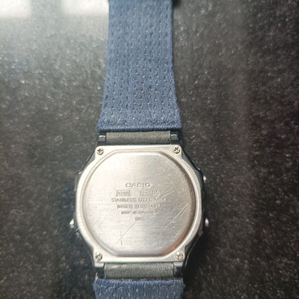 CASIO F-105 Vintage illuminator digital watch | WatchCharts Marketplace