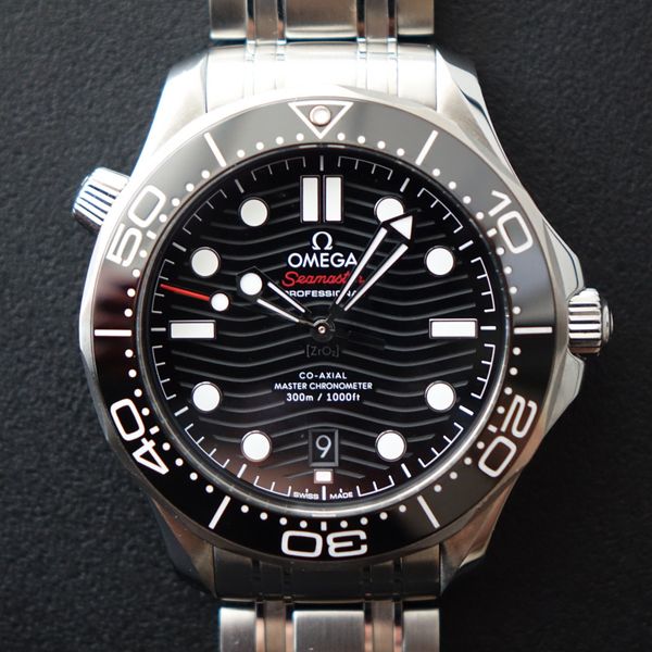 Omega Seamaster SMP 300 Black dial Bracelet 210.30.42.20.01.001 Full ...