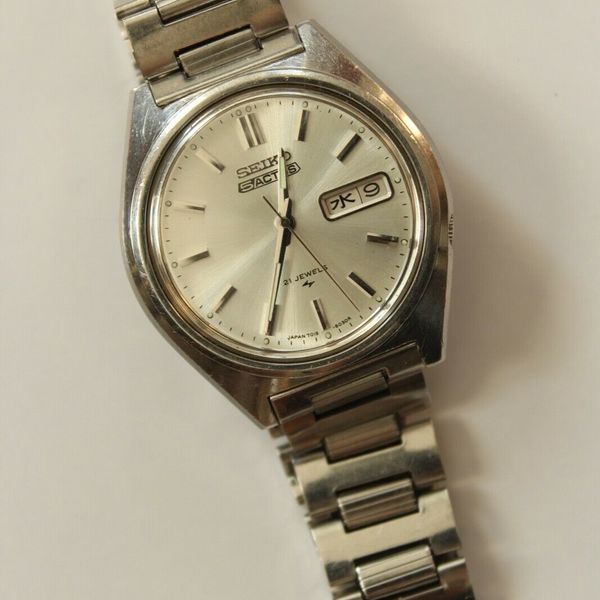 Vintage Seiko 5 Actus 7019-8010 Automatic watch Kanji Day Japan Made | WatchCharts