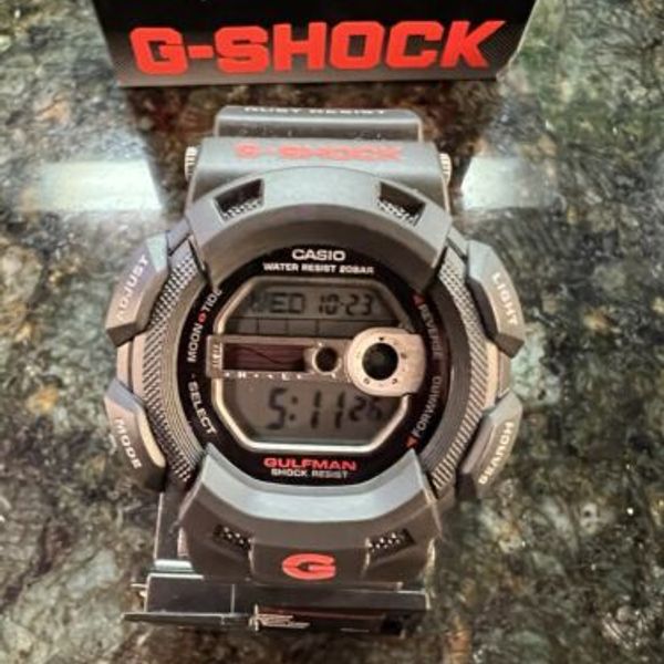 New Casio G-Shock G-9100-1CF Rust Resistance 200M Water Resistance ...