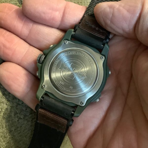 Timex expedition mens watch vintage ana-digital alarm light date dual ...