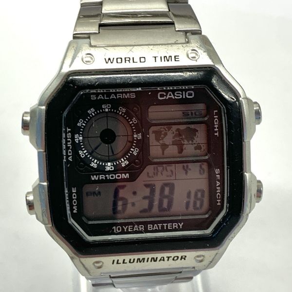 Casio AE-1200WH World Time Illuminator Watch | WatchCharts Marketplace