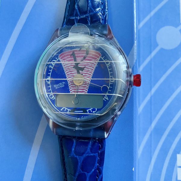 1990's SWATCH The Beep Watch With Pager. NOS (1997) | WatchCharts ...