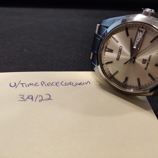 [WTS] Grand Seiko SBGT035 - Classic Seiko Stamped Champaign Dial - 9F83 ...