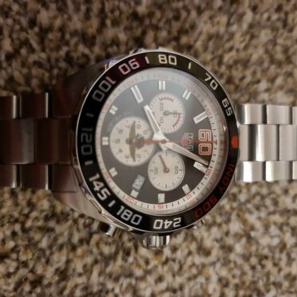 TAG Heuer Formula 1 Indy 500 CAZ101V Chronograph Men's Watch Ltd ...