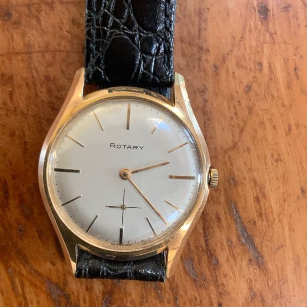 Rotary 1960s vintage gold plated watch. | WatchCharts Marketplace