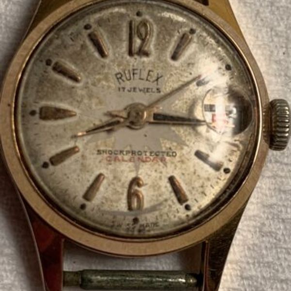 RUFLEX 17 JEWELS VINTAGE SWISS MADE WATCH. | WatchCharts Marketplace