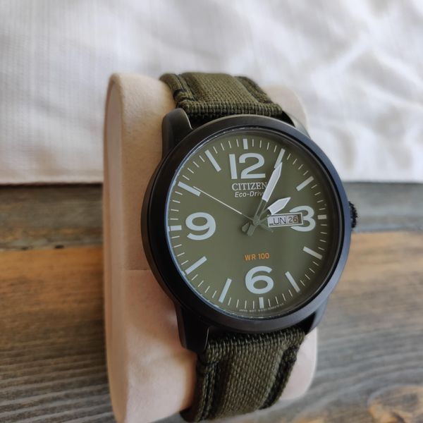 [WTS]Citizen Eco-Drive (green dial) w/straps | WatchCharts