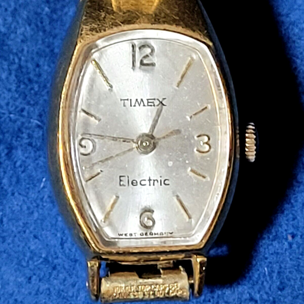 Vtg Timex Electric Womans Watch,10K GFRP,Speidel Band,For Repair ...