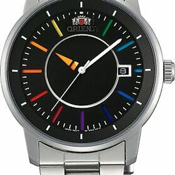 Orient WV0761ER Watch Stylish and Smart Disk Rainbow Automatic Men's in box | WatchCharts ...