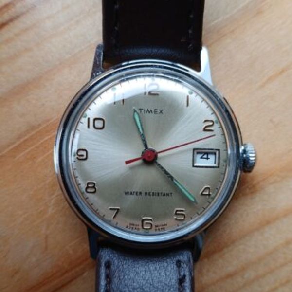 1972 Timex Sprite Manual wind watch date | WatchCharts Marketplace