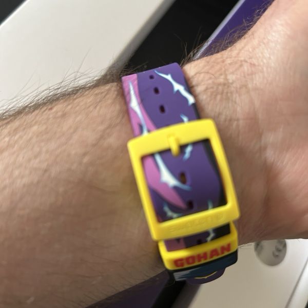 Swatch X Gohan Dragon Ball Z Watch (SUOZ345) - NEW OLD STOCK ...
