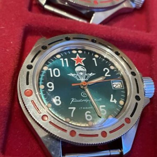 Vostok Komandirskie 17 Jewels 2404 Soviet Russian Military Watch ...