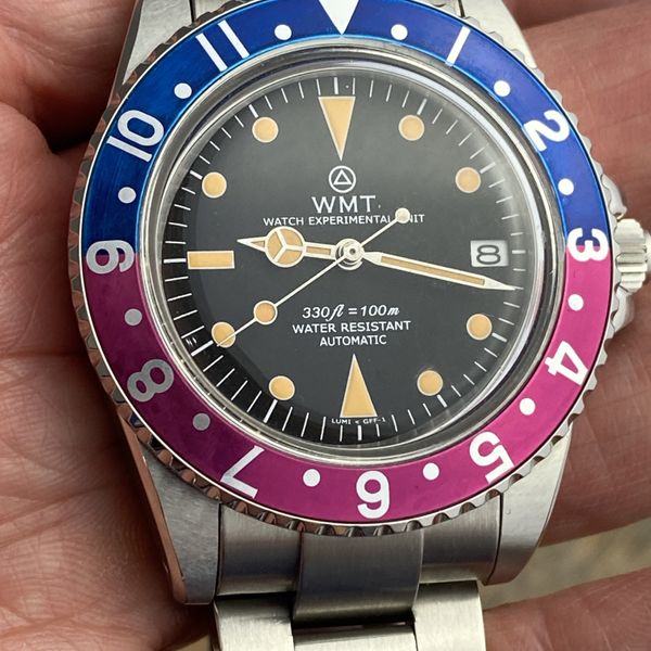 [$390 USD] FS WMT Sanford "Pumpkin" Fuchsia Bezel Aged Edition ...