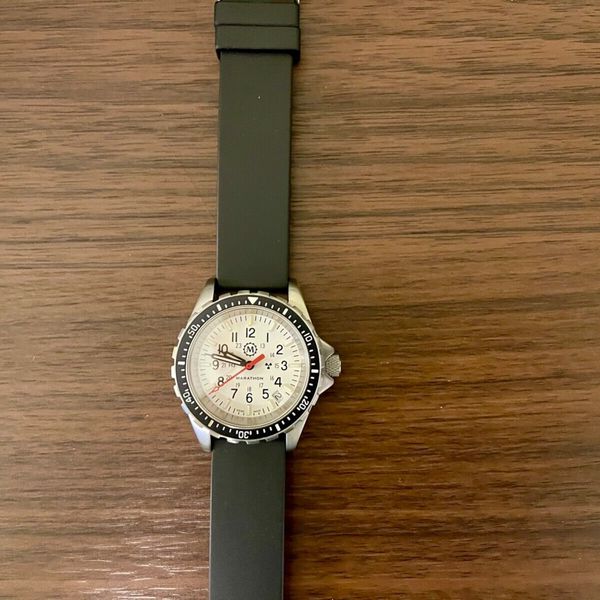 Marathon GSAR Diver Quartz Arctic Edition 36mm Case - Rubber Strap ...