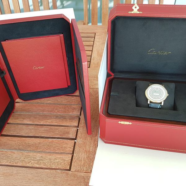 FS Cartier Rotonde Heures Sautantes, Ref W1553751, complete ...