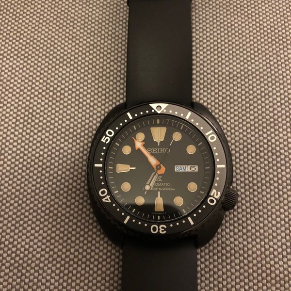 FS: Seiko Prospex Diver SRPC49K1 Black Ninja Turtle Limited Edition ...