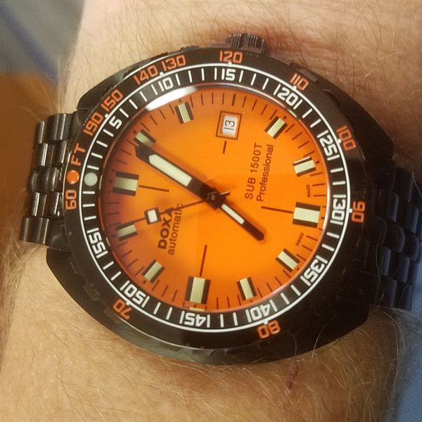 FSOT: Doxa Military Sub 1500T Professional | WatchCharts Marketplace