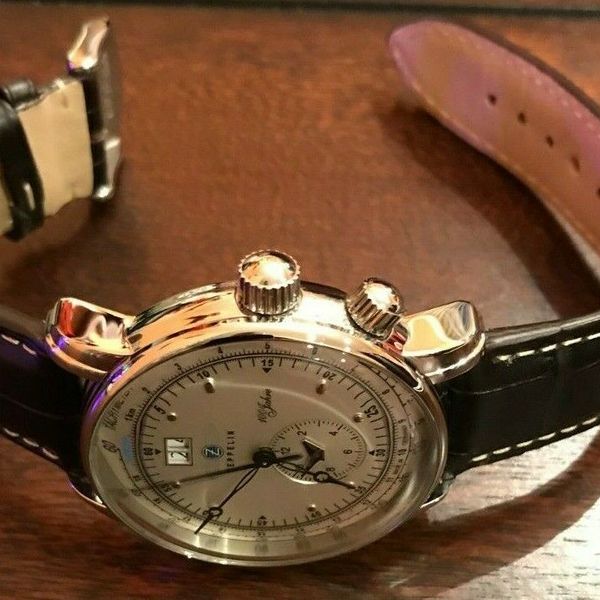 Excellent Value on a Graf Zeppelin - Dual Time Zone Quartz Watch w ...